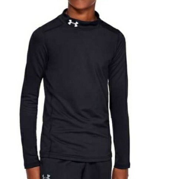 Under Armour | Shirts & Tops | Under Armour Coldgear Fitted Black Base ...